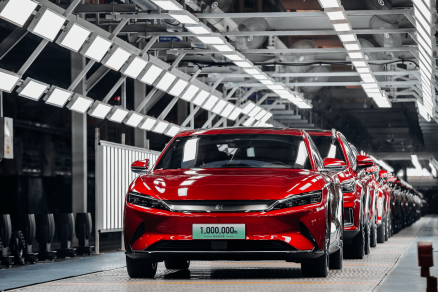 BYD saca al mercado su vehículo eléctrico número ‘un millón’